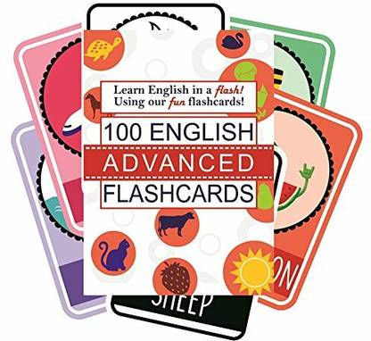 vworld English Flash Cards 100 Cards for Kids Child to Learn English ...