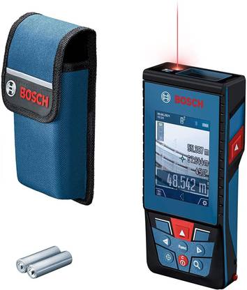BOSCH GLM100-25C Laser Distance Meter, 100M Range, Non-magnetic ...