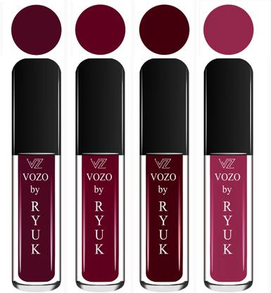 VOZO BY RYUK Liquid Matte Lipstick Soft Smooth Glide on Lips No Paraben ...