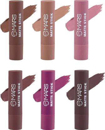 MARS 6 Shades Ultra Matte Lipstick Box - Price in India, Buy MARS 6 ...