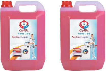 curific Washing machine liquid detergent top load and front load ( pink ...