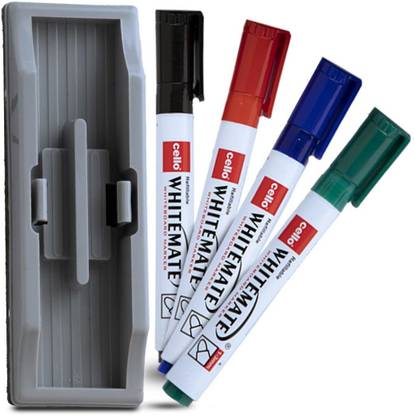 Flipkart.com | prachur Whitemate Whiteboard Markers & Duster - marker