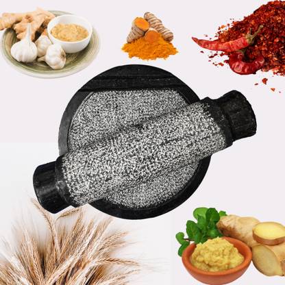 Kerala Traditional Portable Small Hand Grinder Stone Masher With ...