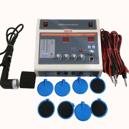 ACCO Physiotherapy Combo Machine Tens with Ultrasound Machine Tens ...