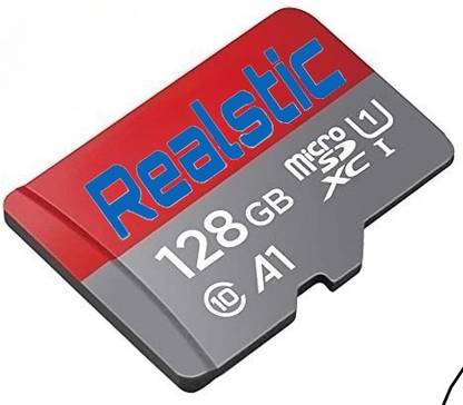 Realstic EVO Plus 128 GB MicroSD Card Class 10 130 MB/s Memory Card ...