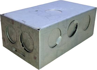 LightUp MODULAR METAL BOX ( 4 MODULE ) Metal Electrical Box Price in ...