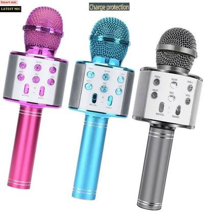 Bygaura A1051_WS858 LATEST MICROPHONE Wireless MIC COLOR MAY VARY (PACK ...