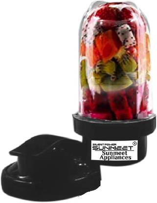 Silentpowersunmeet Big Bullet Jar for Mixer Grinder Jar (530 ML) with ...