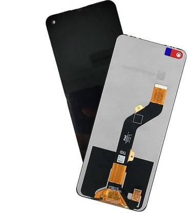 NEW LCD Mobile Display for Tecno Spark 7 Pro KF8 LCD +Touch Screen Digitizer Combo Folder Black ...