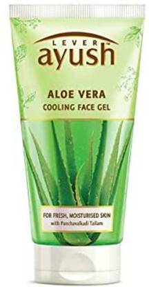 Lever Ayush Ayurvedic Aloe Vera Cooling Face Gel - 150g - Price in India, Buy Lever Ayush ...