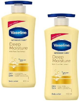 Vaseline DEEP MOISTURE BODY LOTION 400 ML, PACK OF 2 PCS - Price in India, Buy Vaseline DEEP ...