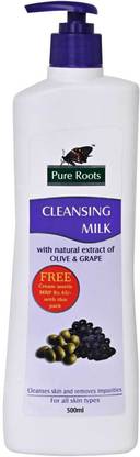 Pure Roots cleansing milk 500ml - Price in India, Buy Pure Roots ...