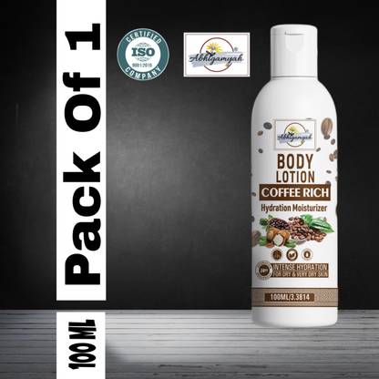 ABHIGAMYAH coffee body lotion pack of 1 100ml (1 PIECE x100ml). - Price ...