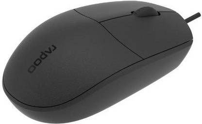RAPOO N100-BK Wired Optical Mouse - RAPOO : Flipkart.com