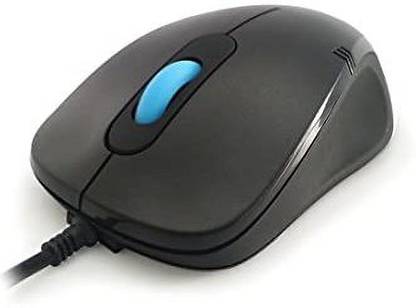 AMKET AMKETTE Kwik Pro 8 Wired Optical Mouse (USB 2.0, Royal Black ...