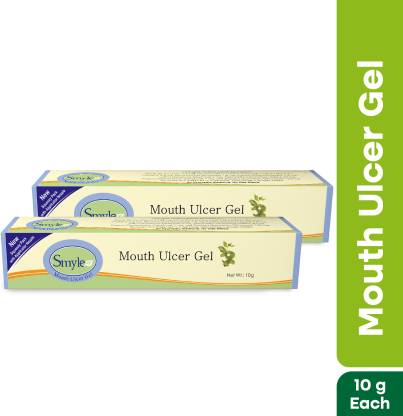 Smyle Ayurvedic Mouth Ulcer Gel - 10 gm (Pack of 2) - Minty - Buy Oral ...