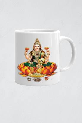 rvice WHITE COFFEE MUG MAA LAXMI JI 0012 Ceramic Coffee Mug Price in ...
