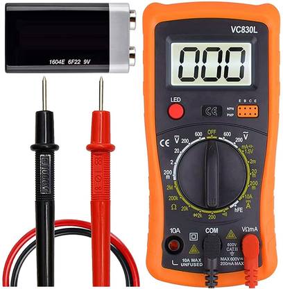 Techtest Digital Multimeter 830l Multimeter, Multimeter Kit, Pocket ...