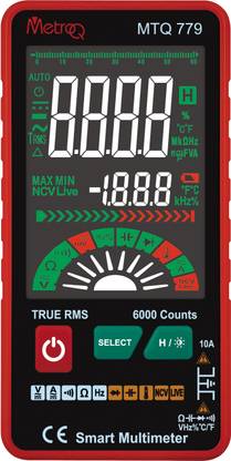 SIGMA Metro Q MTQ 779 SMART TRMS (Autorange) Smart Multimeter (Color ...