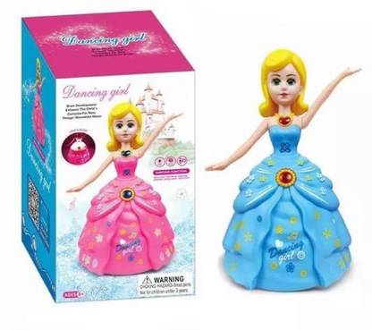 KTRS Musical Dancing Doll for Girls with 3D Lights Sound Musical ...