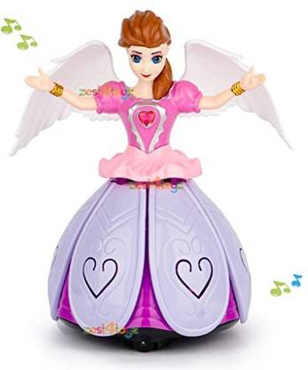 Sukhija Traders Dancing Doll Musical 360 Degree Rotating Angel Girl ...