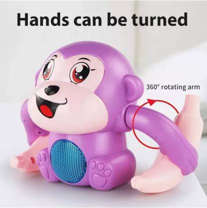 Mira Farmcraft Tumble Cute Monkey Dancing Spinning Rolling Voice ...