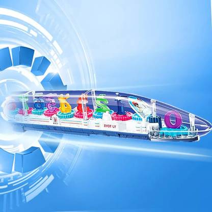 sthri creations Bullet Train 3D with 360 Degree Rotation - Bullet Train ...