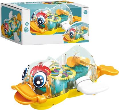 Mt hub Sensory Ducks Toys, Light Electric Duck, Flashing Color Changing ...