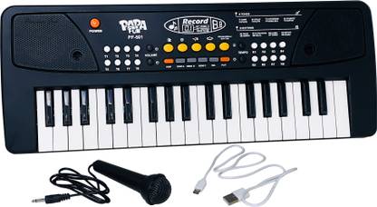 Miniature Mart Kids Electronic Keyboard With Microphone & USB Port | 37 ...