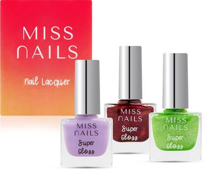 Miss Nails SG111 3PCS COMBO Multi - Price in India, Buy Miss Nails ...