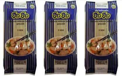 How How Rice Stick Noodles, 5mm, Pack of 3 Instant Noodles Vegetarian ...
