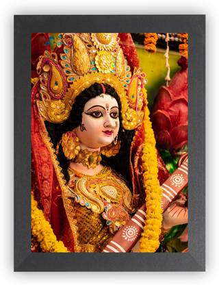 Nuoshopping Durga Maa Nav Roop Photo Frame,Durga Maa Photo Frame ,Durga ...