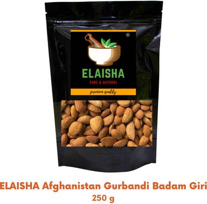 ELAISHA Afghani Gurbandi Almonds Badam Giri Choti Giri Nutritious ...