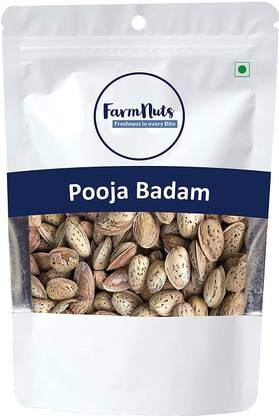 Farmnuts Pooja Badam (200gm) Almonds Price in India - Buy Farmnuts ...