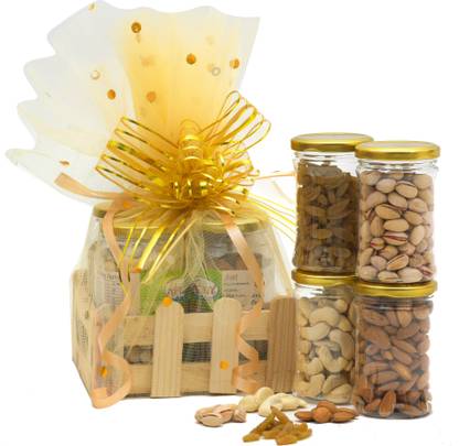 vt real nutri DRY FRUIT GIFT BOX Cashews, Almonds, Pistachios, Raisins ...