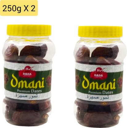 DADA oman dates pack of 2 (250g) Dates Price in India - Buy DADA oman ...