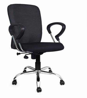 REDEFINE Fabric Office Adjustable Arm Chair Price in India - Buy ...