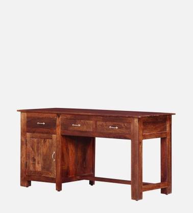 Allwood Computer/ Laptop Table With Storage Solid Wood Study Table ...