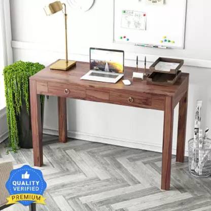 Flipkart Perfect Homes Sheesham Wood Solid Wood Study Table Price in ...