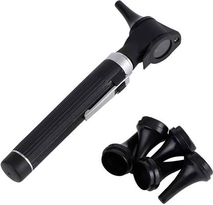 ACU-CHECK Optic Mini Pocket Otoscope Set LED Ear Scope Medical ...