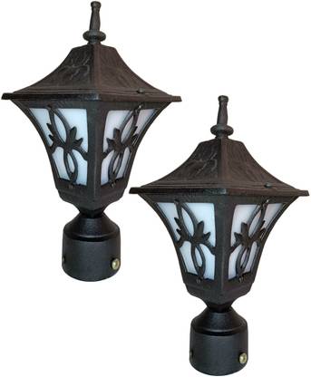 kiyah Lights Traditional Outdoor Gate Lights Cast Aluminium for House ...