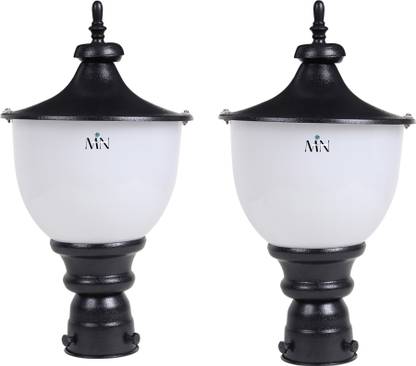 MN LITE M N Lite Waterproof Round Shape Gate Light, for Home Gate ...