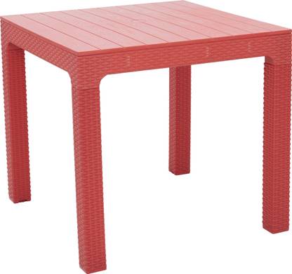 Supreme Furniture Plastic Outdoor Table Price in India - Buy Supreme ...