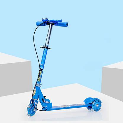 Owme Scooter for Kids 3 Wheeler Foldable Kick Skating Cycle with Brake ...
