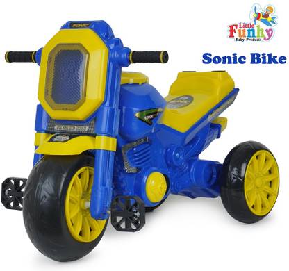 Little Funky Stylish Sonic Bike Tricycle for kids - Stylish Sonic Bike ...