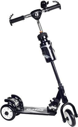 BAZKU Scooter for Kids 3 Wheeler Foldable Kick Skating Cycle with Brake ...