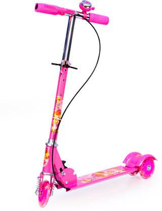Sampri Scooter for Kids 3 Wheeler Foldable Kick Skating Cycle with ...