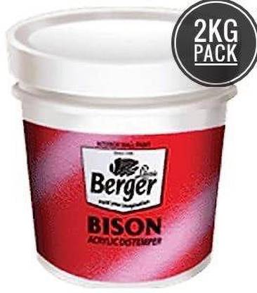 Berger 2kg distemper white Distemper Wall Paint Price in India - Buy ...