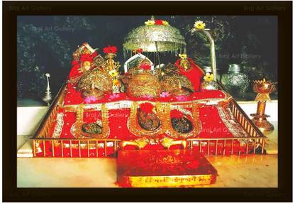 Braj Art Gallery Mata Vaishno Devi Pindi Darshan Photo Frame Digital ...