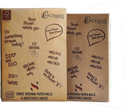 Flipkart.com | packmate 008 Unruled A4 75 gsm A4 paper - A4 paper